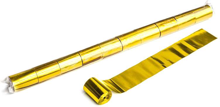 Banderín metálico para estadio Magic FX, 20 m x 5 cm - Dorado - a buen ...