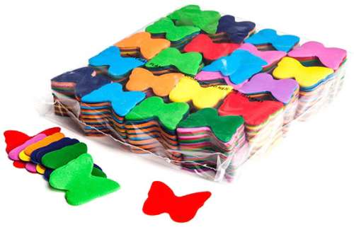 Confettis papillons Magic FX à chute lente, diamètre 55 mm – Couleurs ...