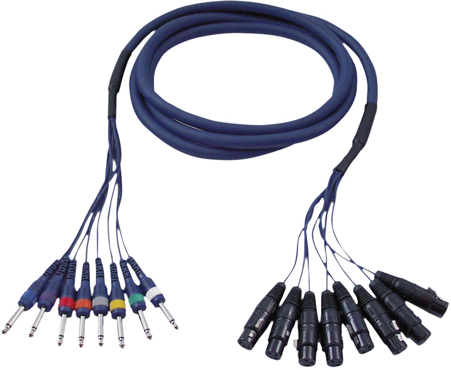 DAP-Audio FL61 – 8 XLR/F 3P auf 8 Klinkenbuchsen, mono, 6 m - günstig ...