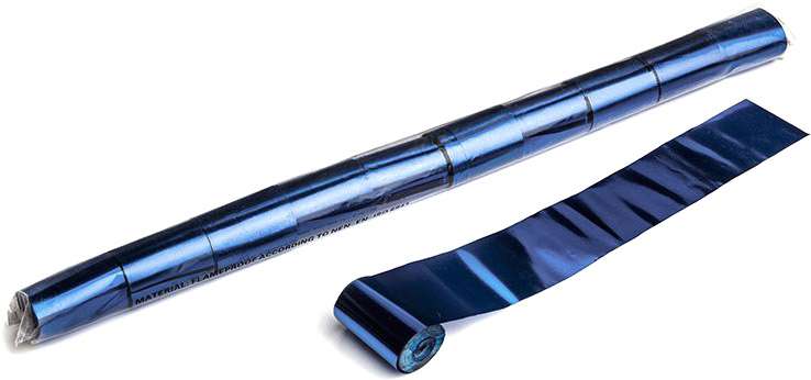 Banderín metálico para estadio Magic FX, 20 m x 5 cm - Azul - a buen ...