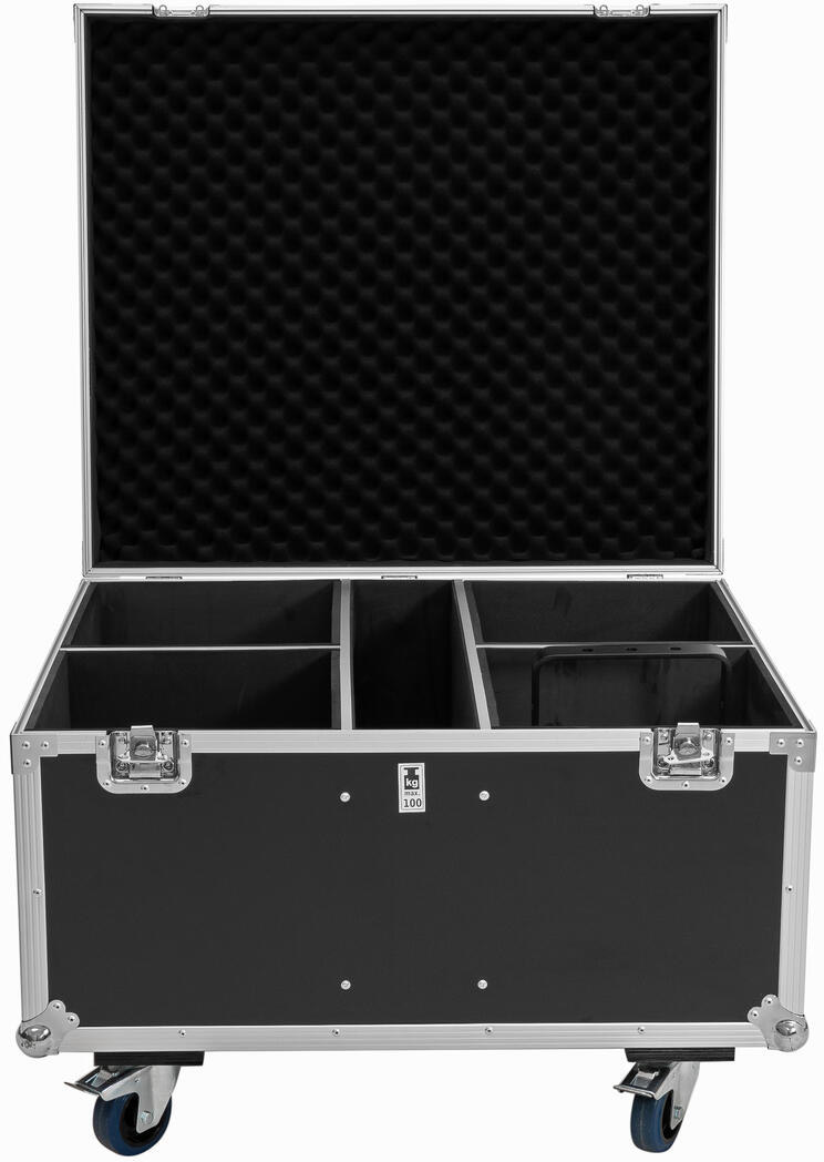 ROADINGER Flightcase 4x THA-100F MK3 mit Rollen - günstig bei LTT