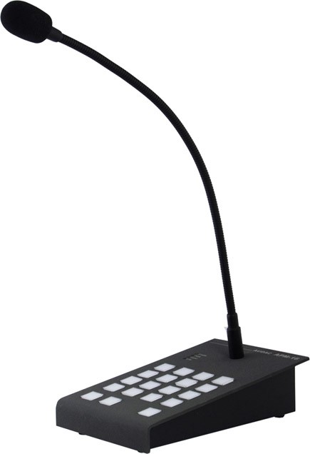 Audac APM 116 MK2 - Digitales Paging Mikrofon für 16 Zonen - günstig ...