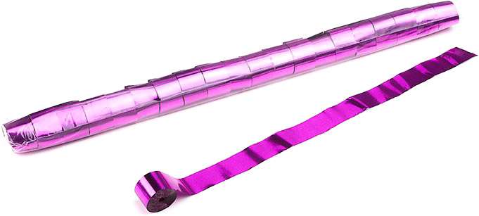 Banderín metálico Magic FX para estadios, 20 m x 2,5 cm - Rosa - a buen ...