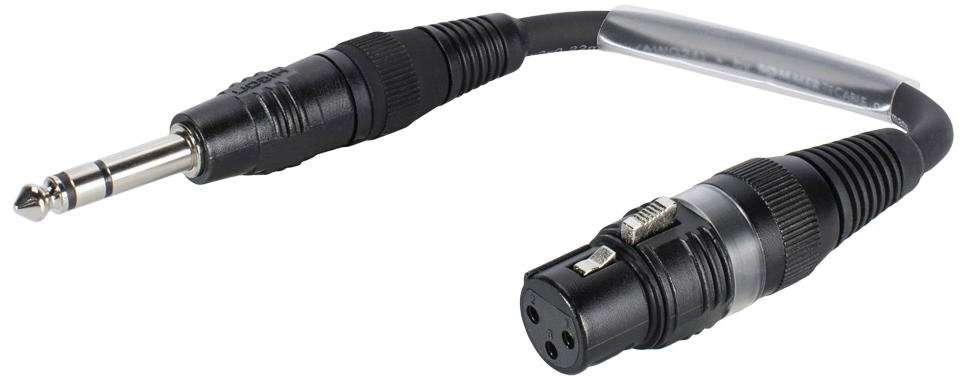 SOMMER CABLE Adaptercable XLR(F)/Jack stereo 0.15m - cheap at LTT