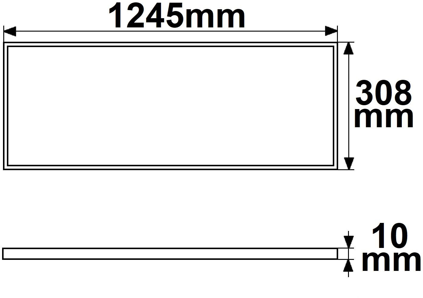 ISOLED LED Panel Professional Line 308x1245mm, UGR - günstig bei LTT